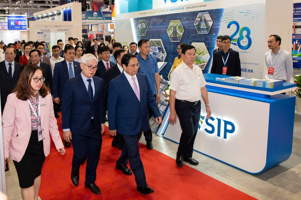 VSIP PARTICIPATED IN THE AUTOMATION WORLD VIETNAM 2024